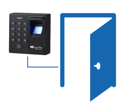 Control de Acceso Biométrico de Huella para Una Puerta: FingerLock